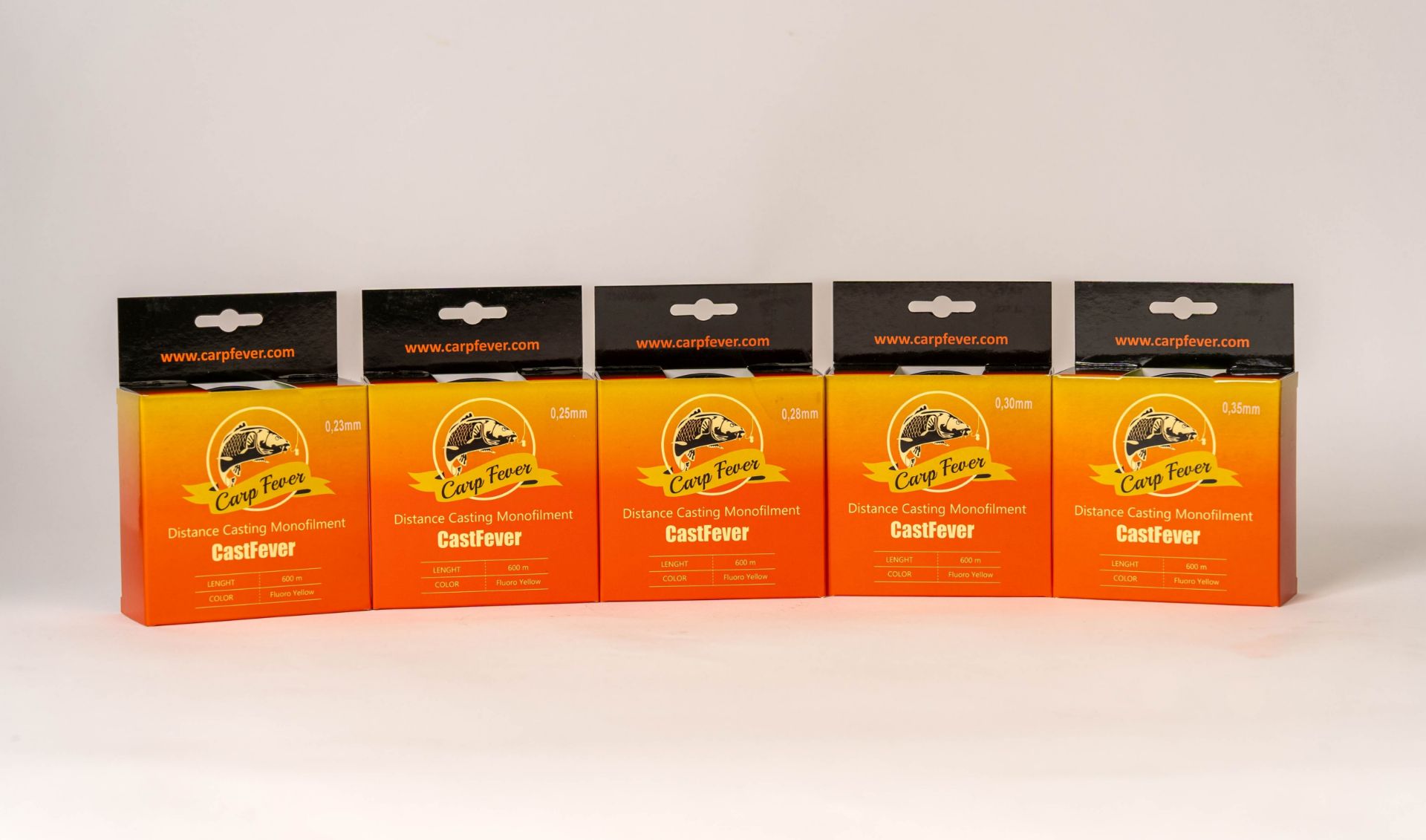 Carp Fever - Влакно Carp Fever "CastFever" Mono 1200 м.